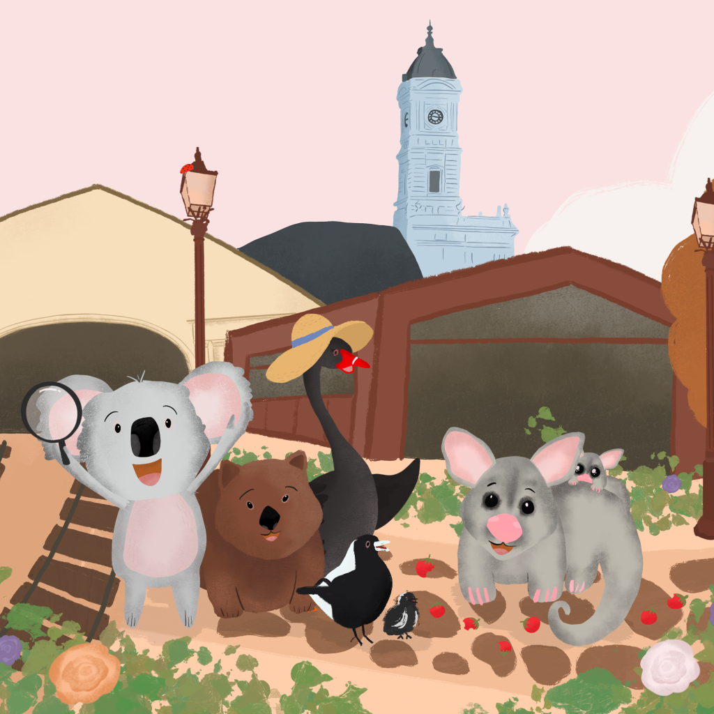 Spring in Ballarat Children's Book | Liv Lorkin Designs