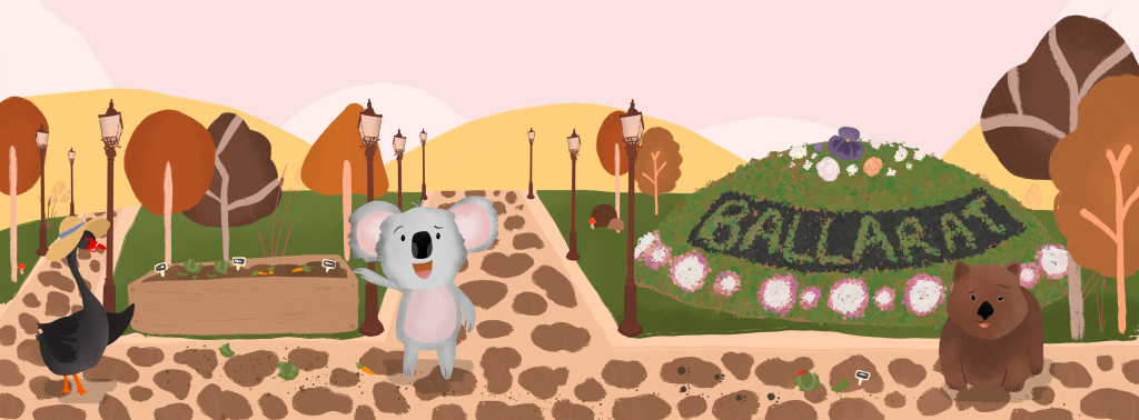Spring in Ballarat Illustrations | Liv Lorkin Designs